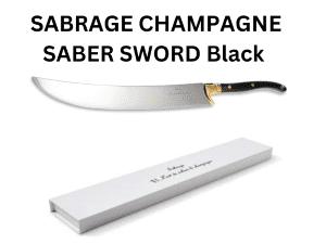 Sabrage Champagne Bottle Opener Gift Box, 16 inch Laguiole Stainless ...