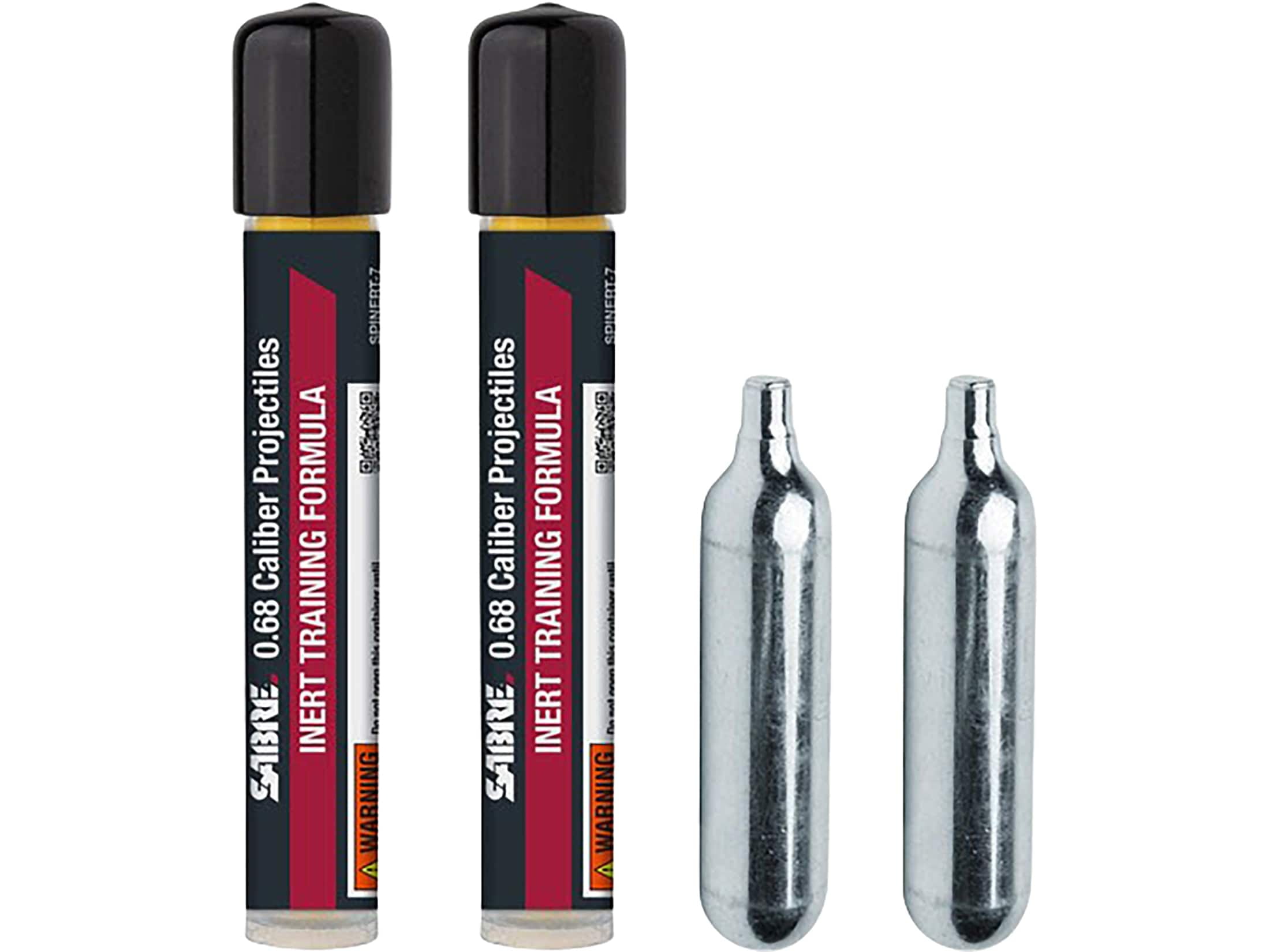 Sabre Inert Projectiles 14PK with 2 CO2 Cartridges - Walmart.com