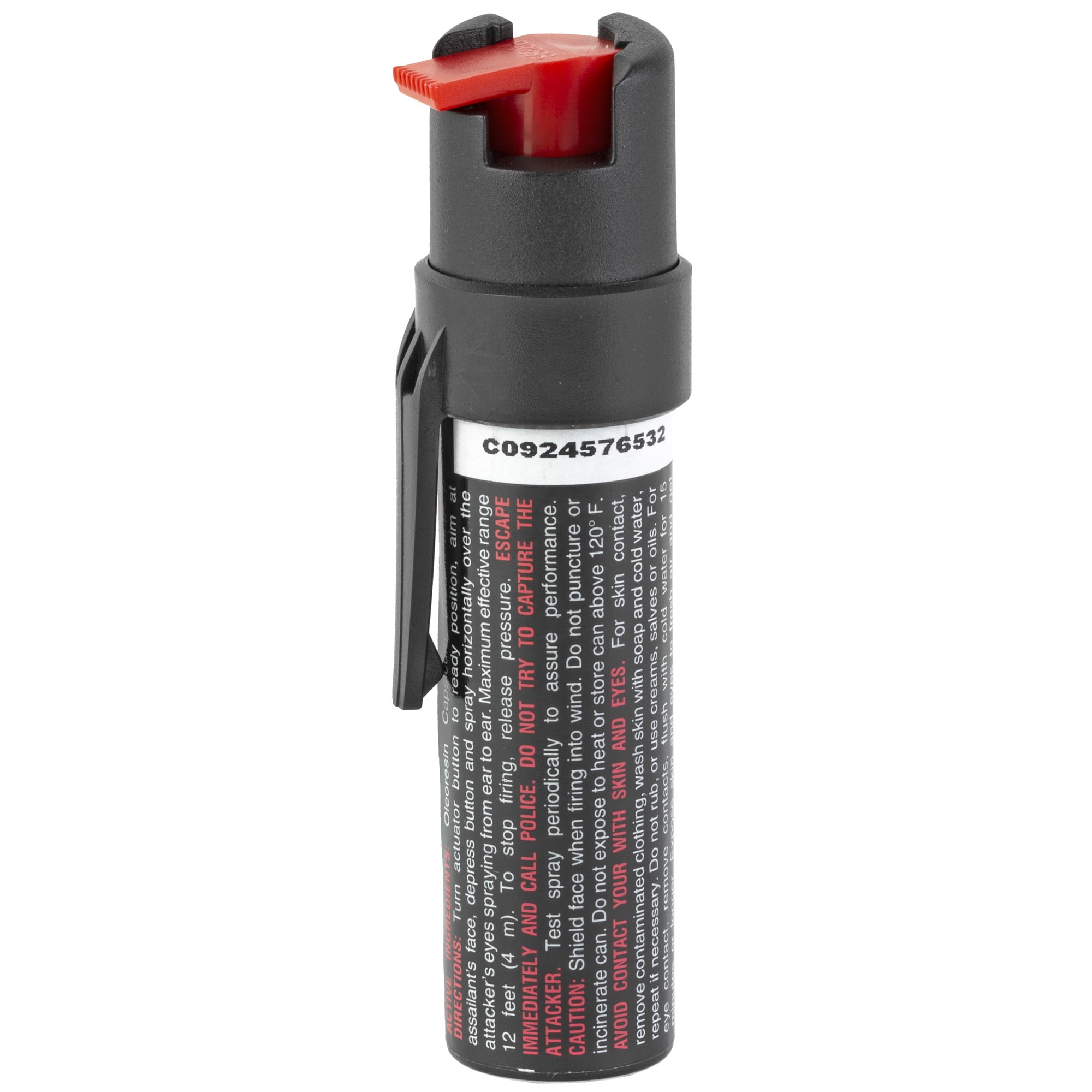 Sabre Ruger, Compact Pepper Gel with Clip, Black RU-22G. - Walmart.com