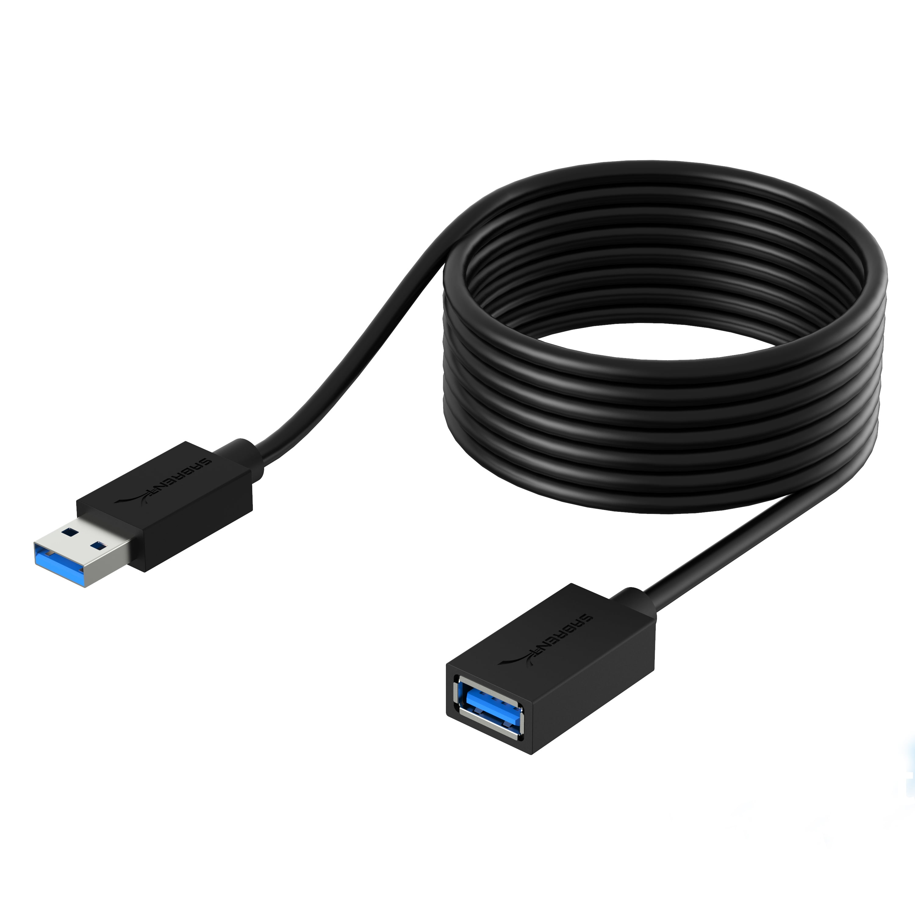 Sabrent 22AWG USB 3.0 Extender Connector for Computer PC - A-Male to A ...