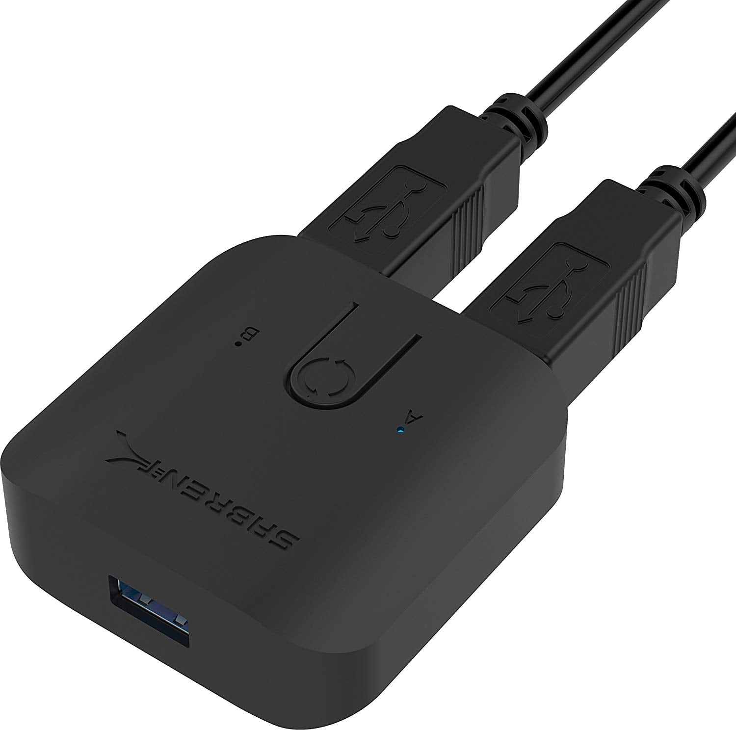 Sabrent USB-SW30 - USB peripheral sharing switch - 2 x SuperSpeed USB 3 ...