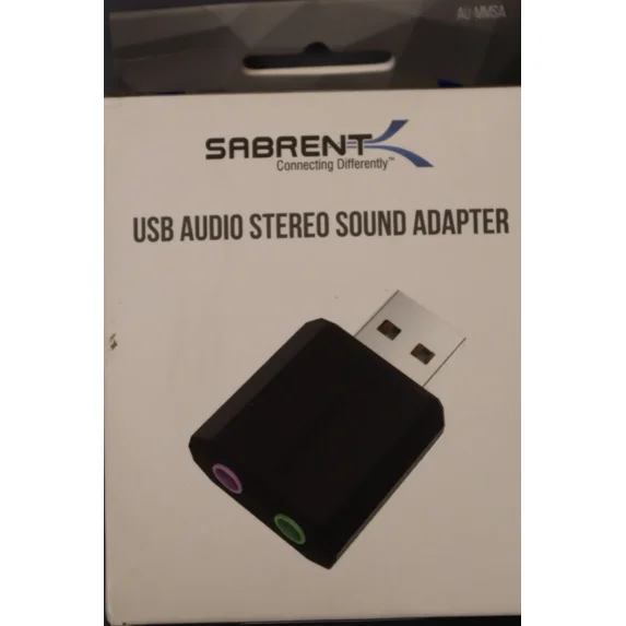 Sabrent Usb External Stereo Sound Adapter For Windows And Mac. Plug And ...