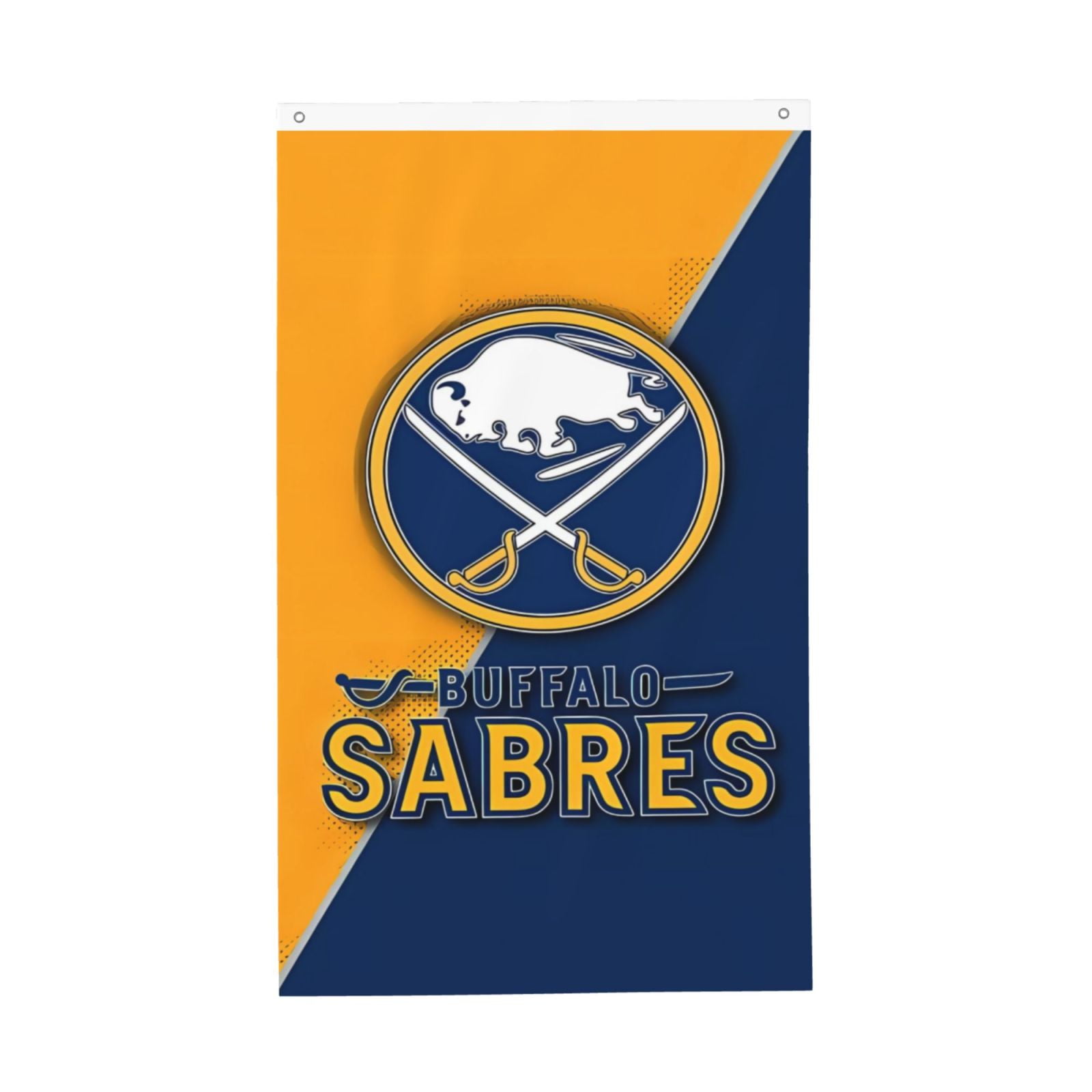 Sabres Ice Hockey Team 3x5ft Vertical Double Sided Polyester Flag ...