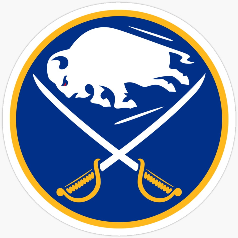 Sabres Logo Sticker Phone Decal Water Bottle Stickers Car Decals ...