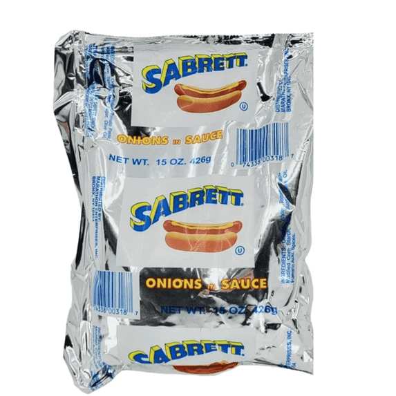 Sabrett Pushcart Style Onions in Sauce, Gluten Free, 15.0 OZ - Walmart.com