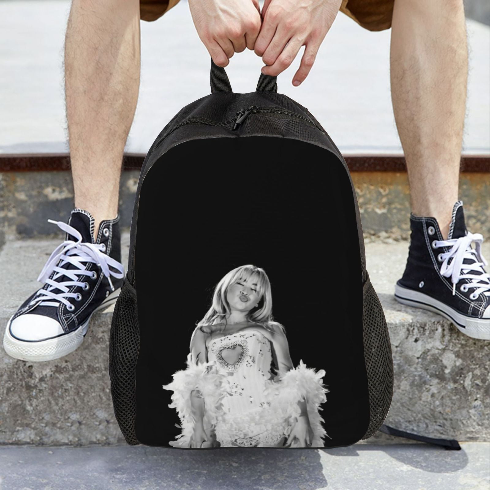 Sabrina Carpenter Anime Backpack Travel Bag 3d Printing Casual Daypack ...