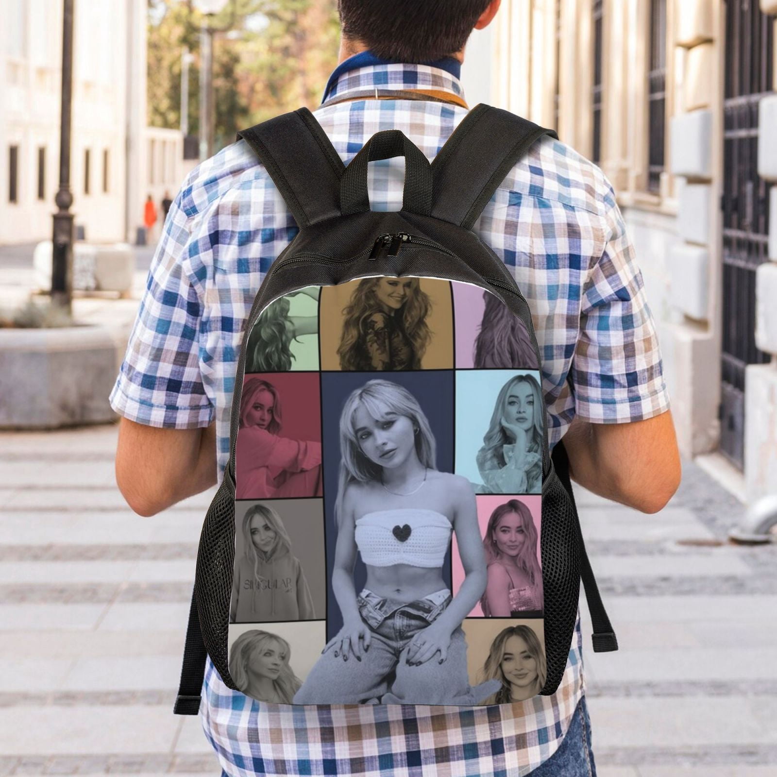 Sabrina Carpenter Anime Backpack Travel Bag 3d Printing Casual Daypack ...