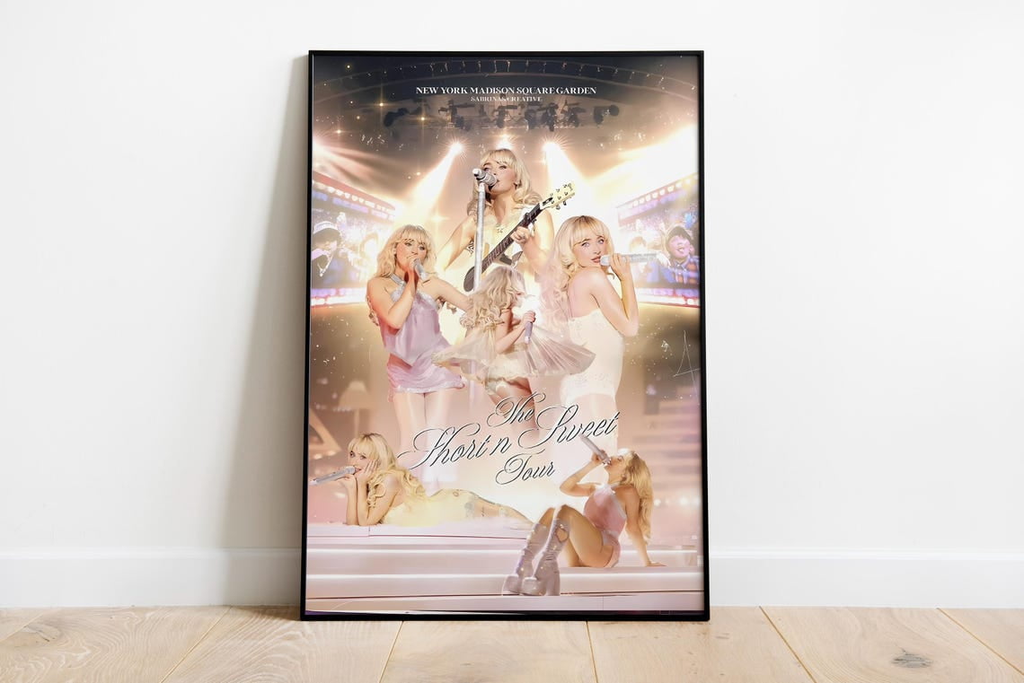 Sabrina Carpenter Poster Print | Music Poster | Album Cover Poster ...