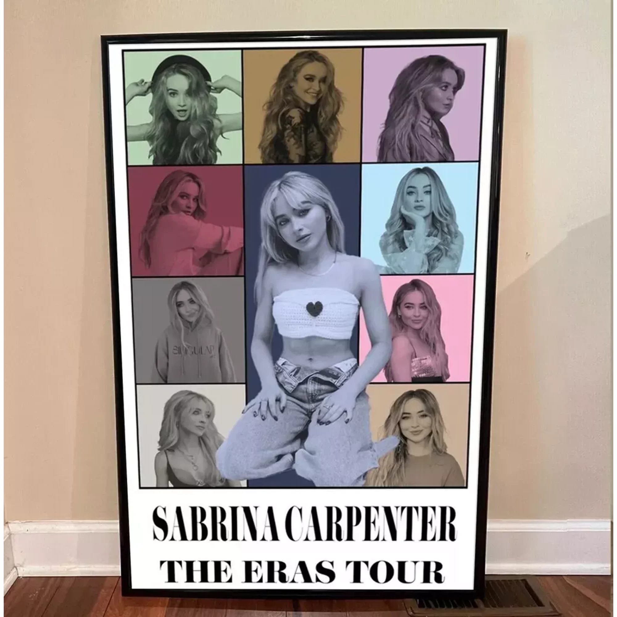 Sabrina Carpenter Tour Info Here's Tour 2024 Poster - Walmart.com