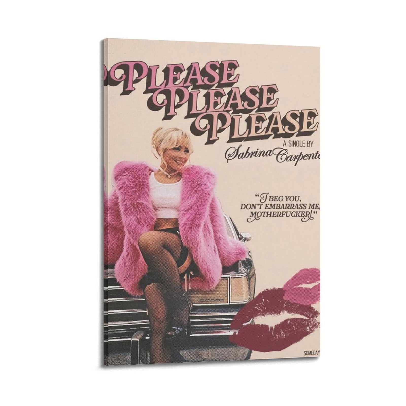 Sabrina Carpenter1 Poster Wall Art Canvas Aesthetic Music And Movies ...