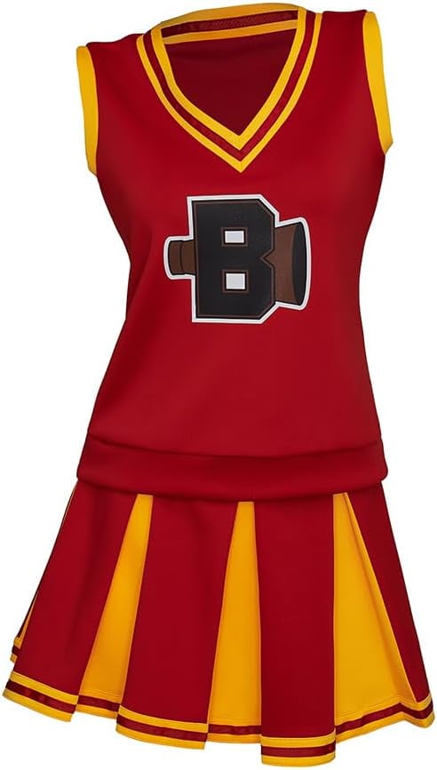 Sabrina Cheerleader Red High School Musical Cheer Uniform Cheerleading ...