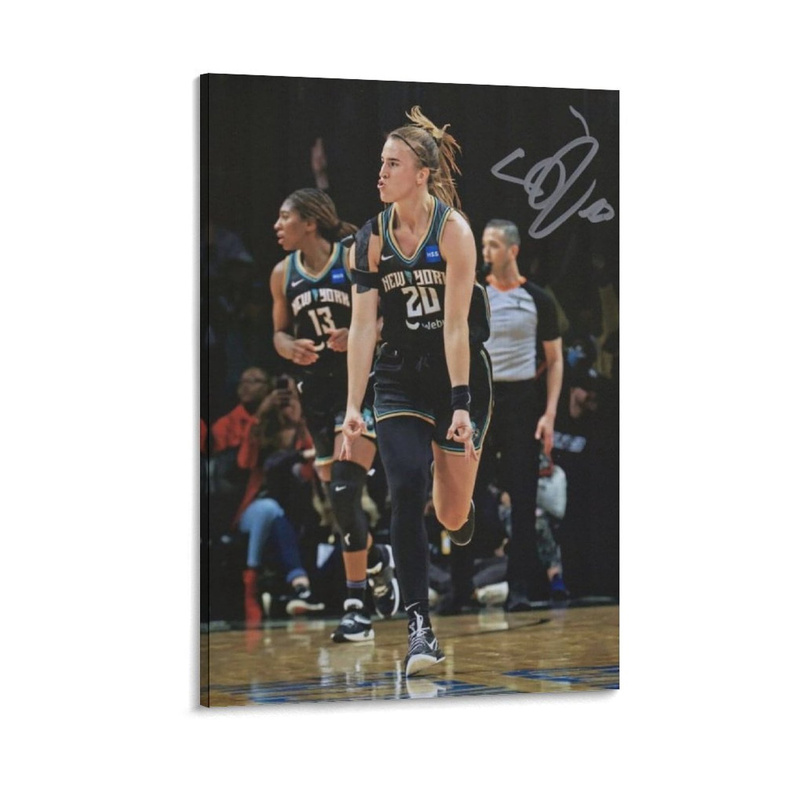 Sabrina Ionescu Canvas Poster Room Aesthetic Poster Print Art Wall ...