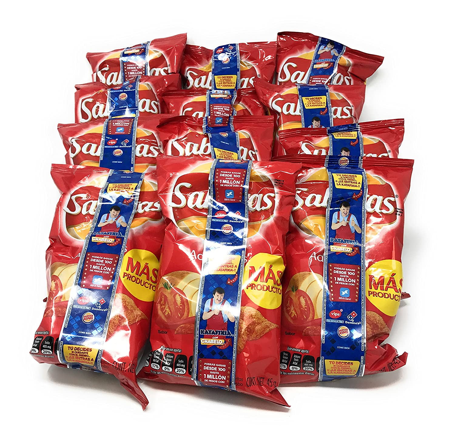 Sabritas Adobadas Bundle of 12 Bags (1.59 oz) - Walmart.com