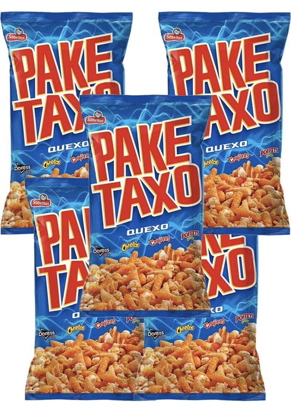 Sabritas Paquetaxo Quexo Box, 5 Bags, Mexican Chips - Walmart.com