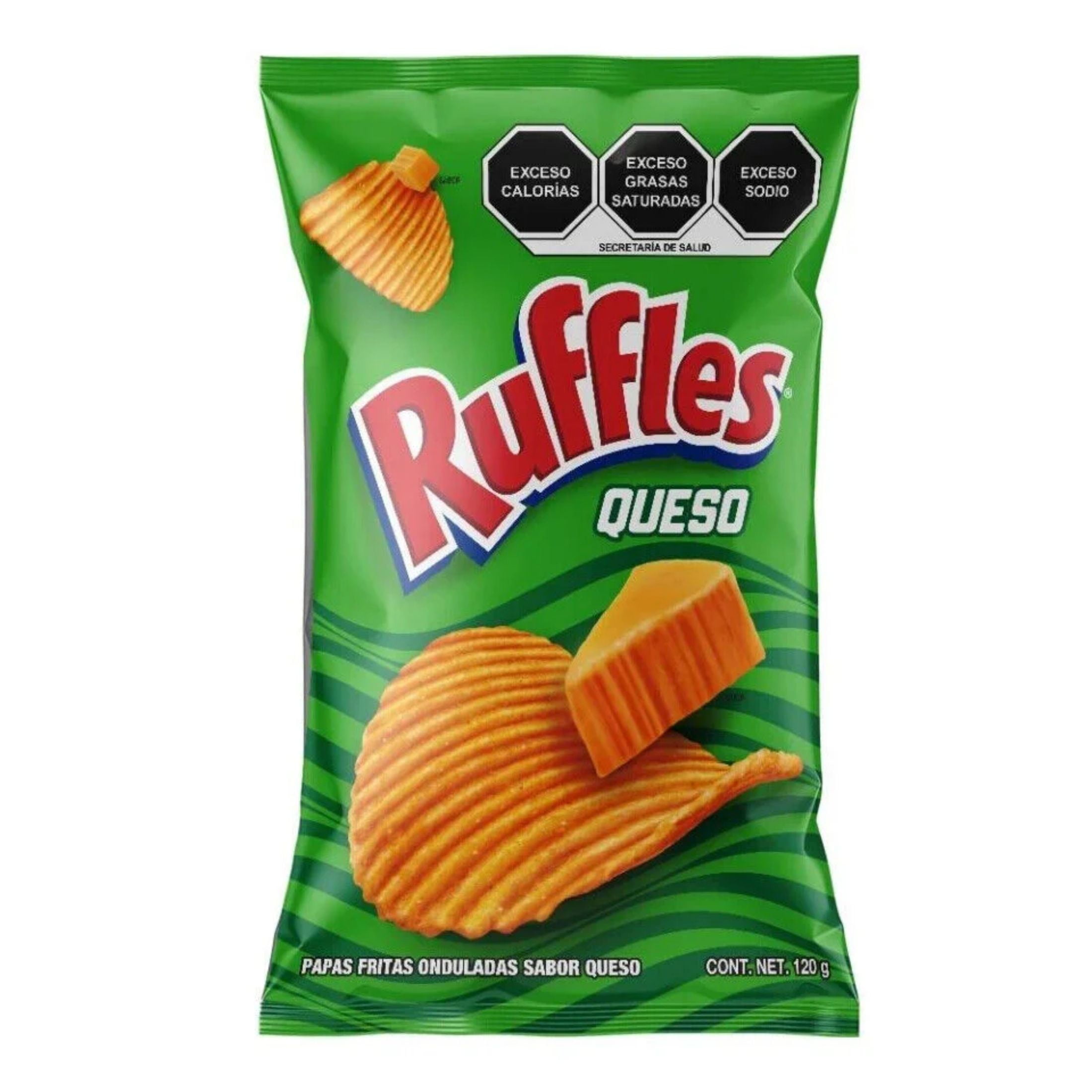 Sabritas Rufles Verde Potato Chips, 4.58 Oz. - Walmart.com