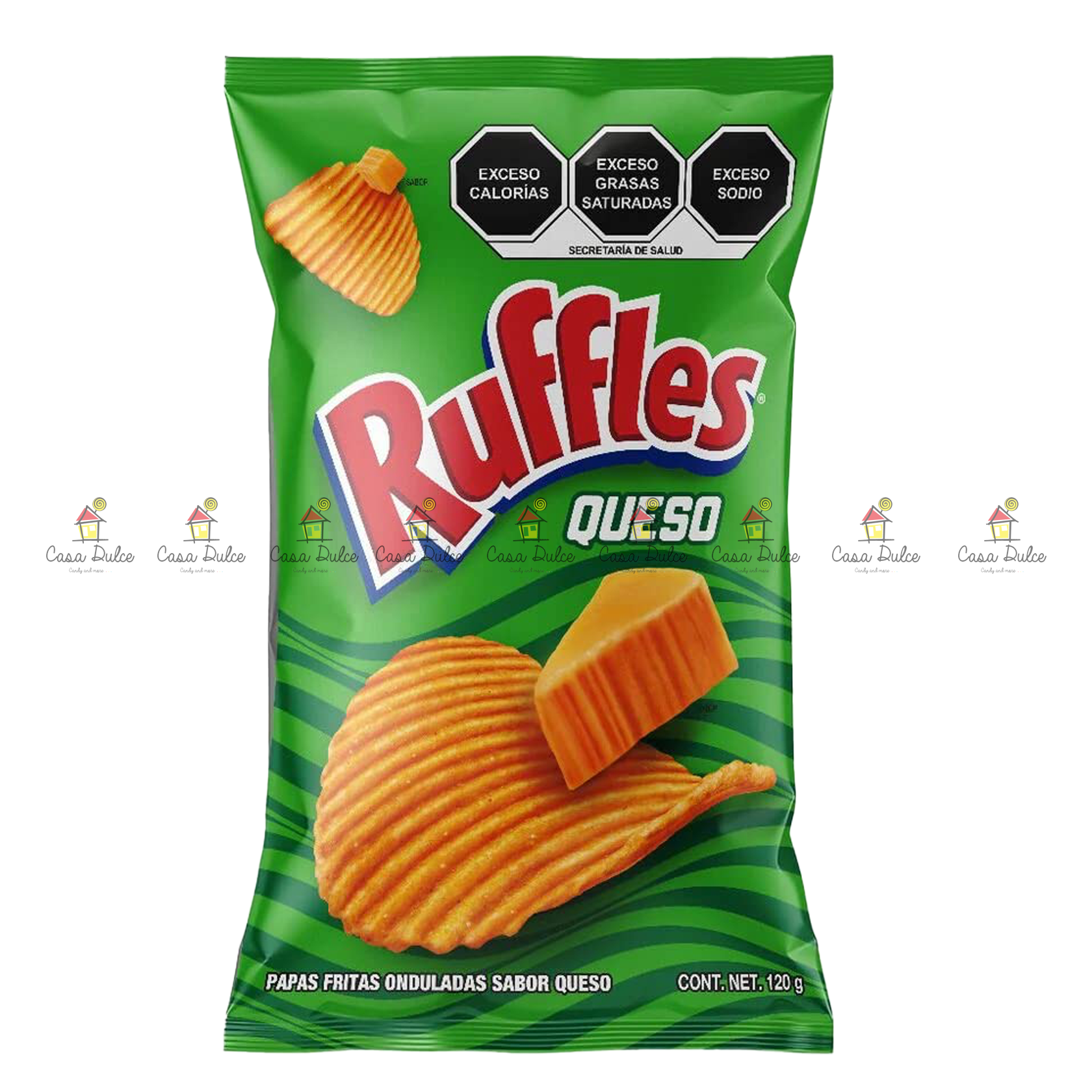 Sabritas Sab - Large Ruffles Queso 30/120gr - Walmart.com