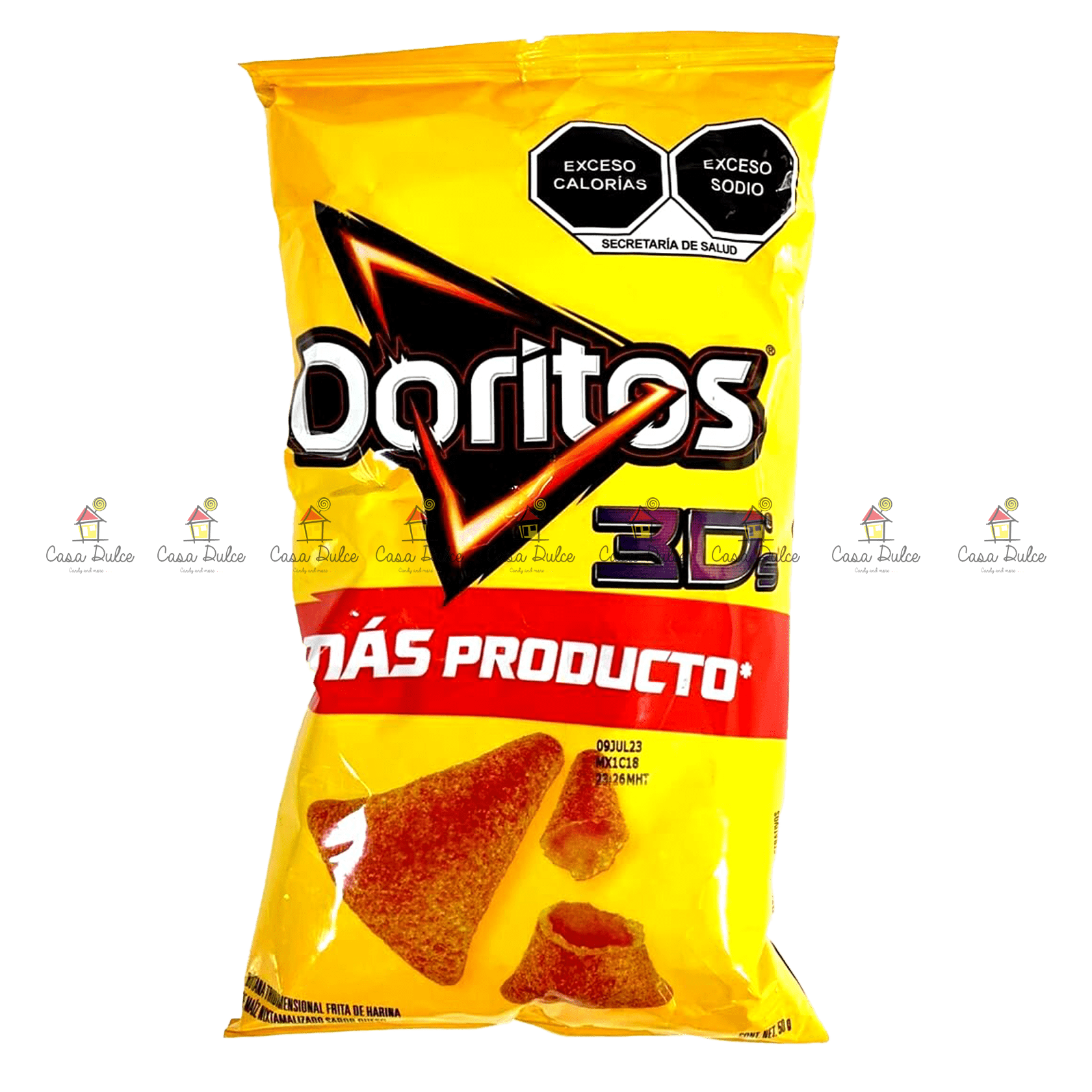 Sabritas Sab - Small Dorito 3d 70/1pc - Walmart.com