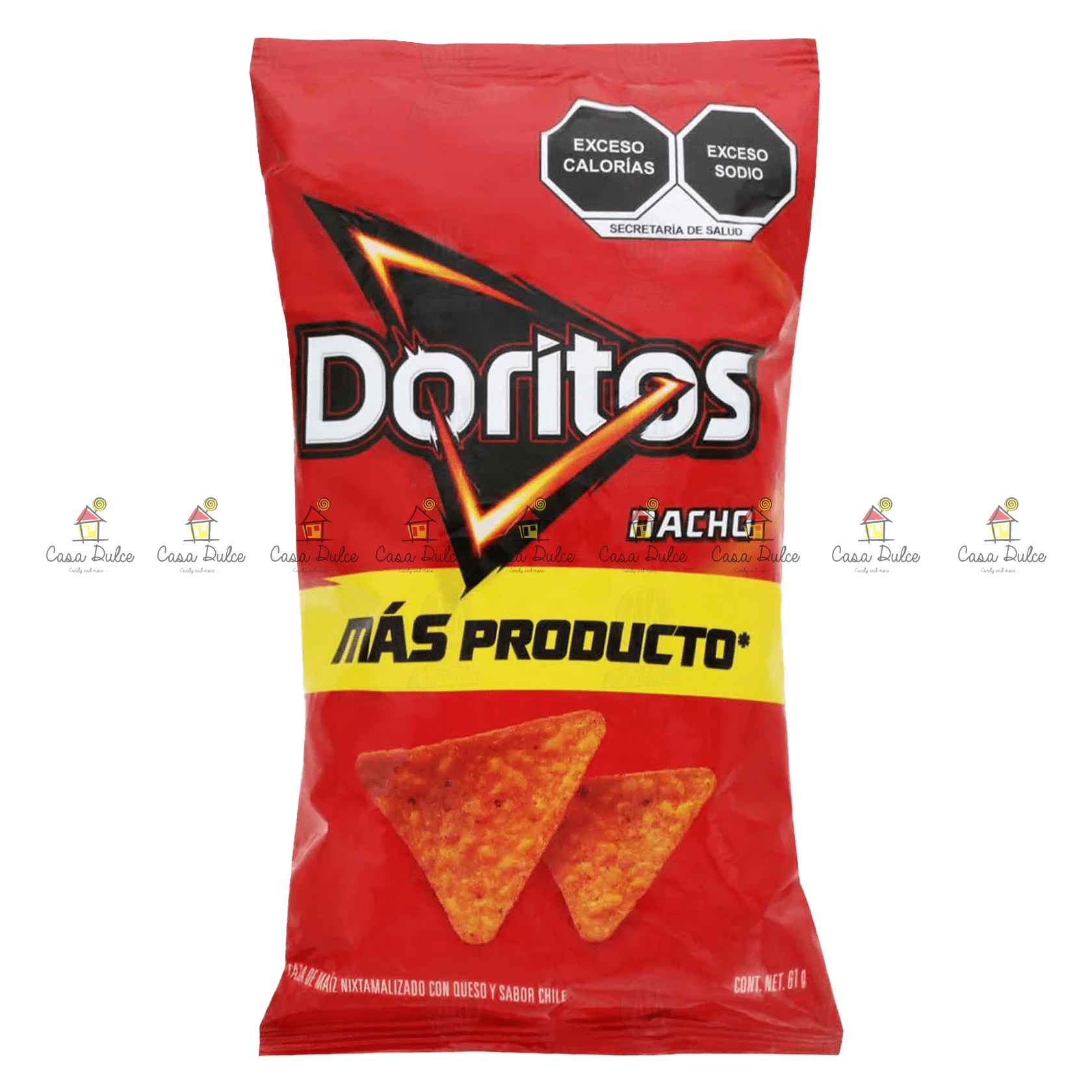 Sabritas Sab - Small Doritos Nacho 70/61g - Walmart.com