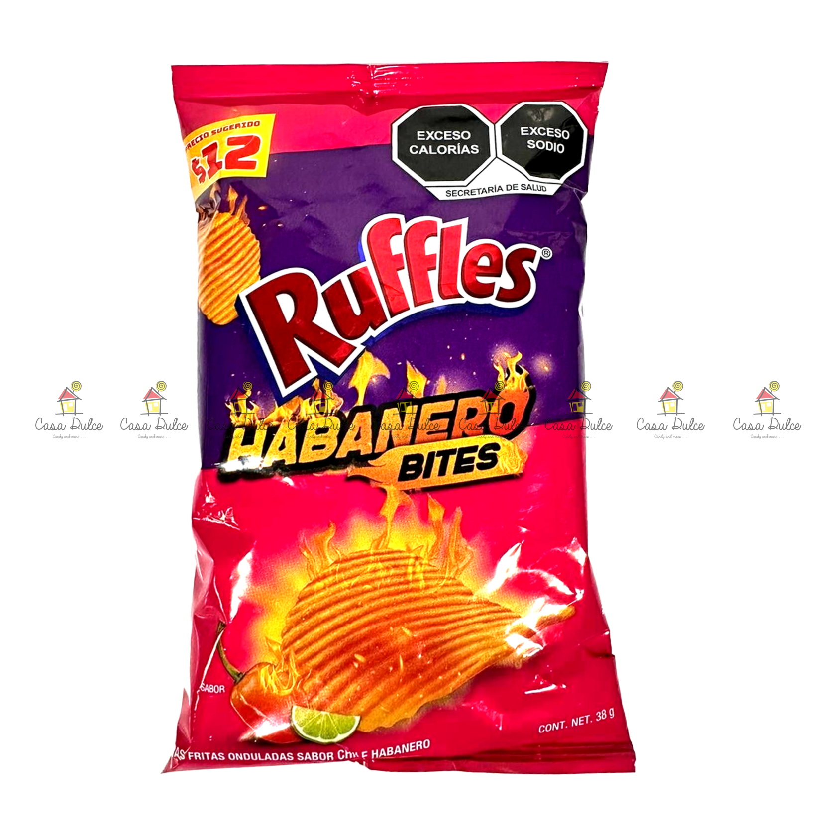 Sabritas Sab - Small Ruffles Habanero 70/1pc - Walmart.com