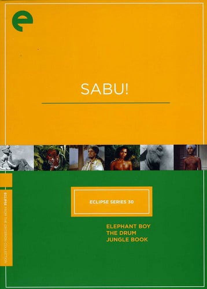 Sabu! (Criterion Collection - Eclipse Series 30) - Walmart.com