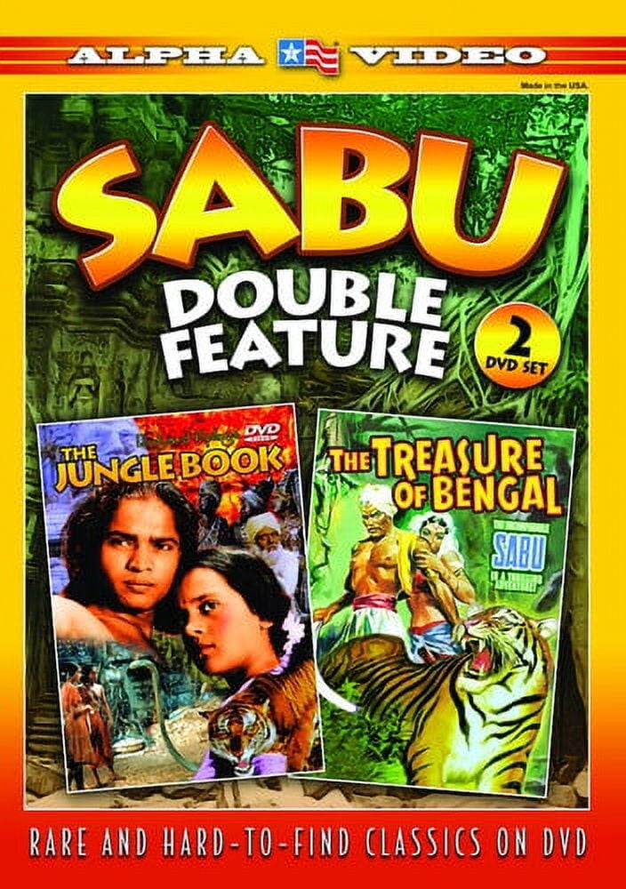 Sabu Double Feature (DVD), Alpha Video, Action & Adventure - Walmart.com