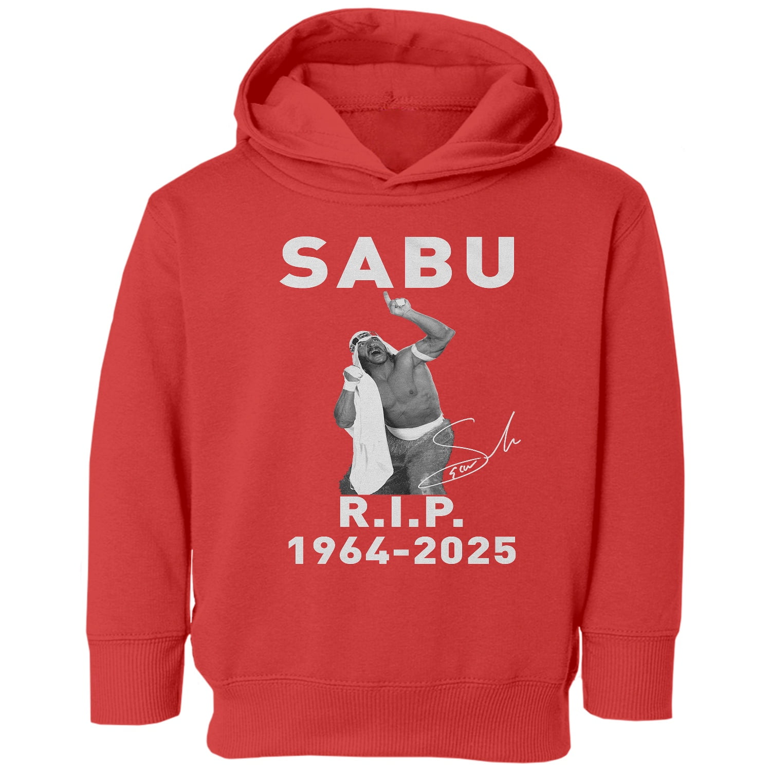Sabu Memorial Tribute - 1964-2025 RIP Terry Brunk Toddler Hooded ...