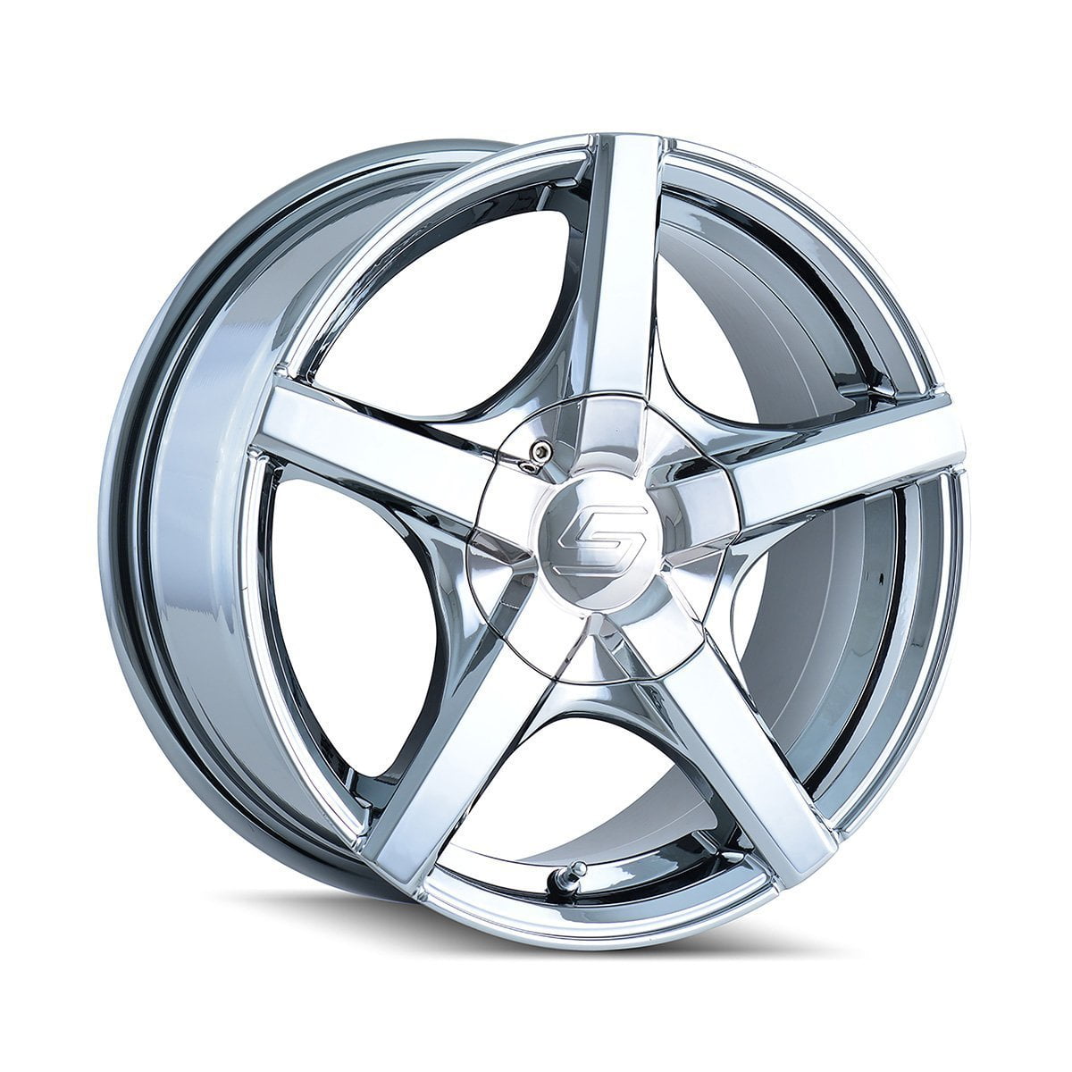 Sacchi S72 272 Wheel with PVD 2 Chrome Finish (15x7"/8x100mm) - Walmart.com