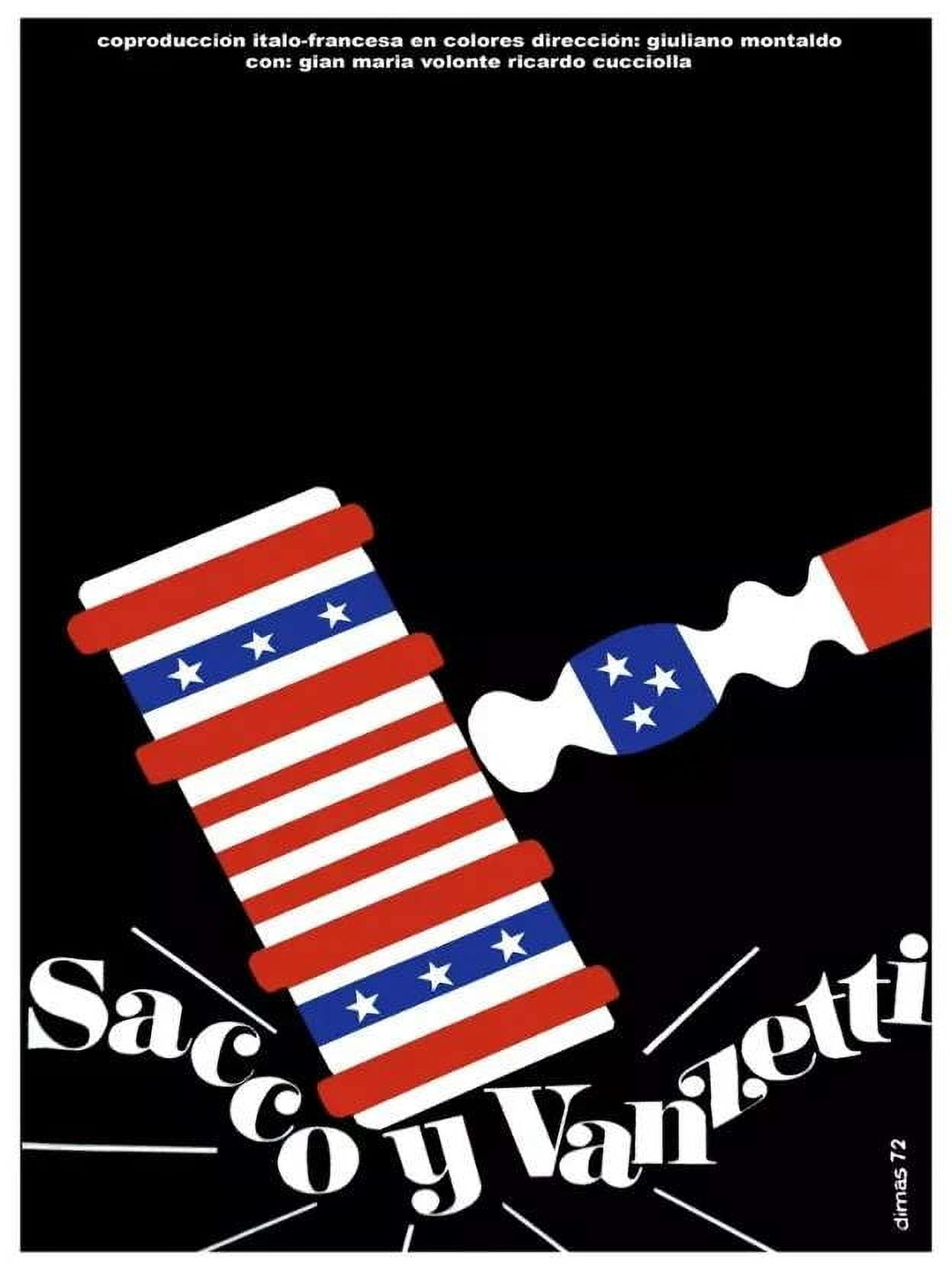 Sacco y Vanzetti Italo-Francesa Decor Poster.Graphic Art Interior ...
