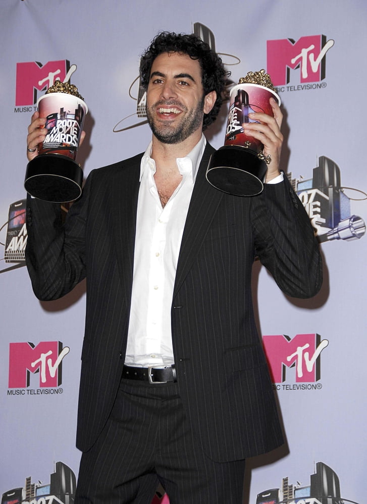 Sacha Baron Cohen At Arrivals For Mtv 2007 Movie Awards - Press Room ...