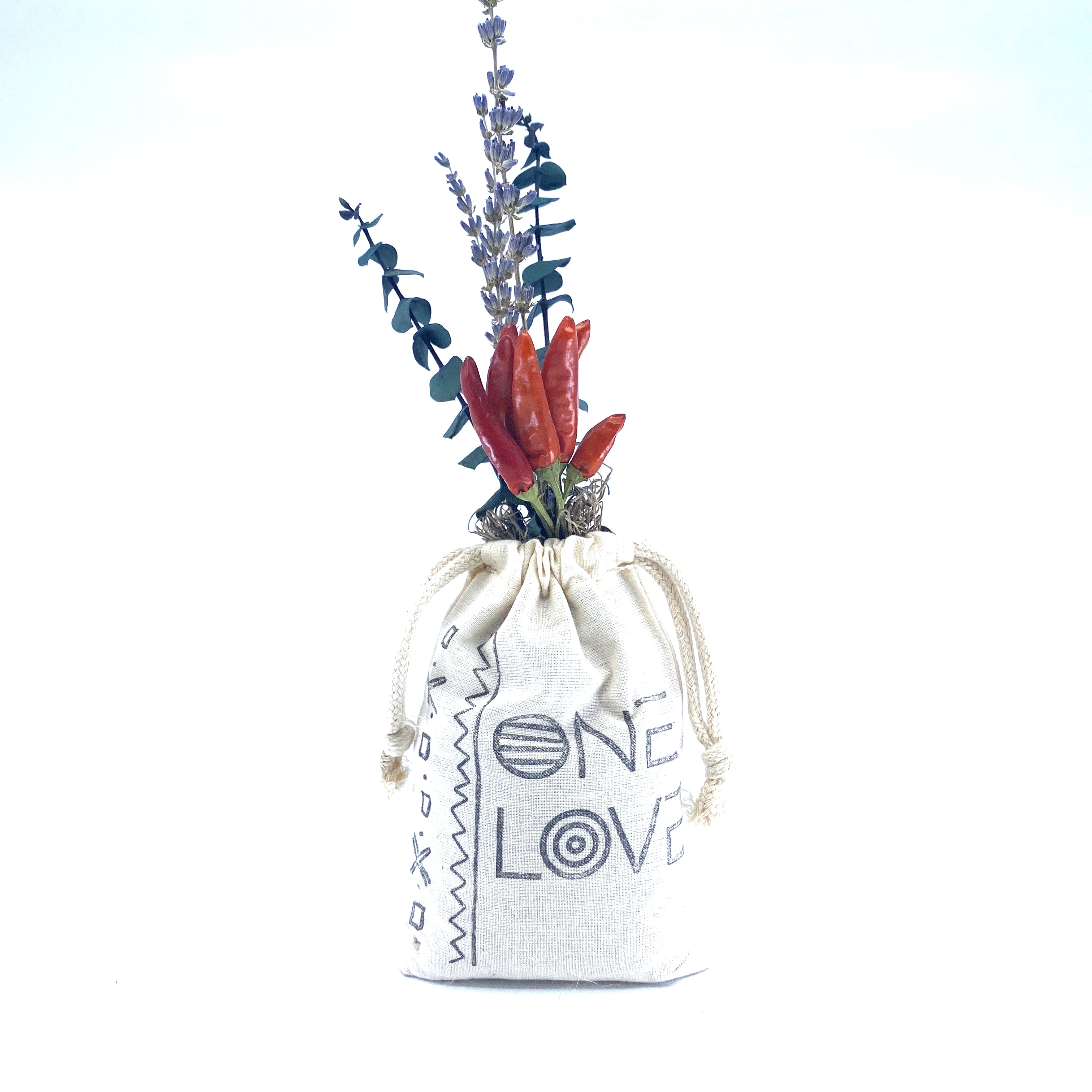 Sack of Flowers, One Love, Organic, Dried Flower Bouquet - Walmart.com