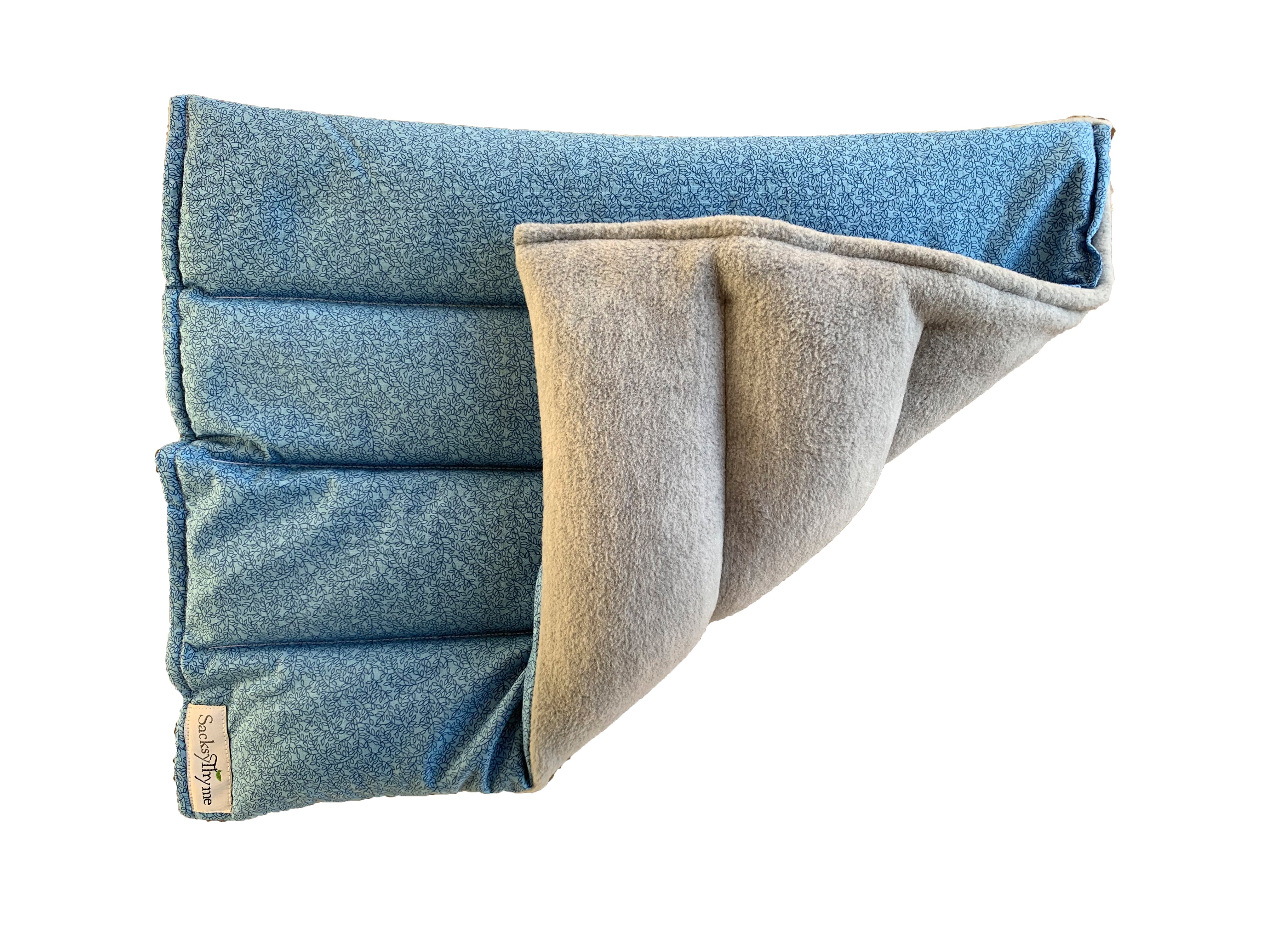 SacksyThyme Weighted Flaxseed Microwave Heating Pad, Moist Heat ...