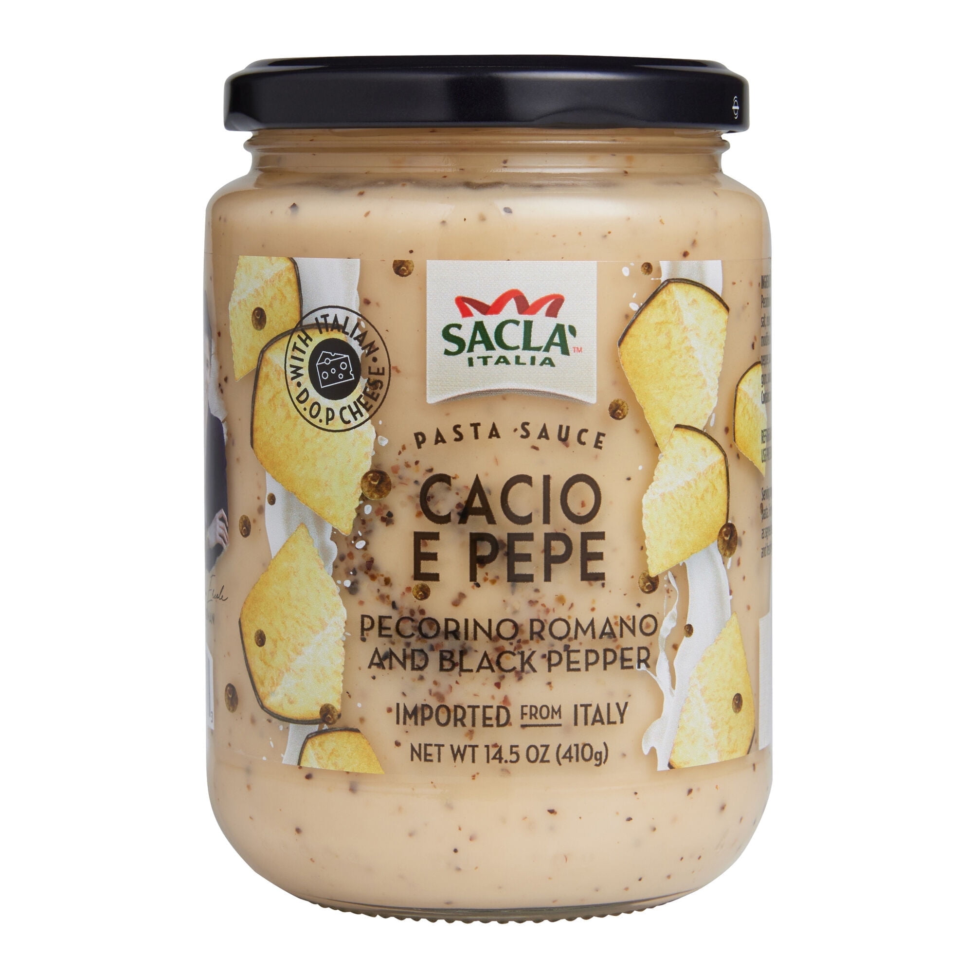 Sacla Cacio e Pepe Pasta Sauce 14.5 oz. Pack of 3 - Walmart.com
