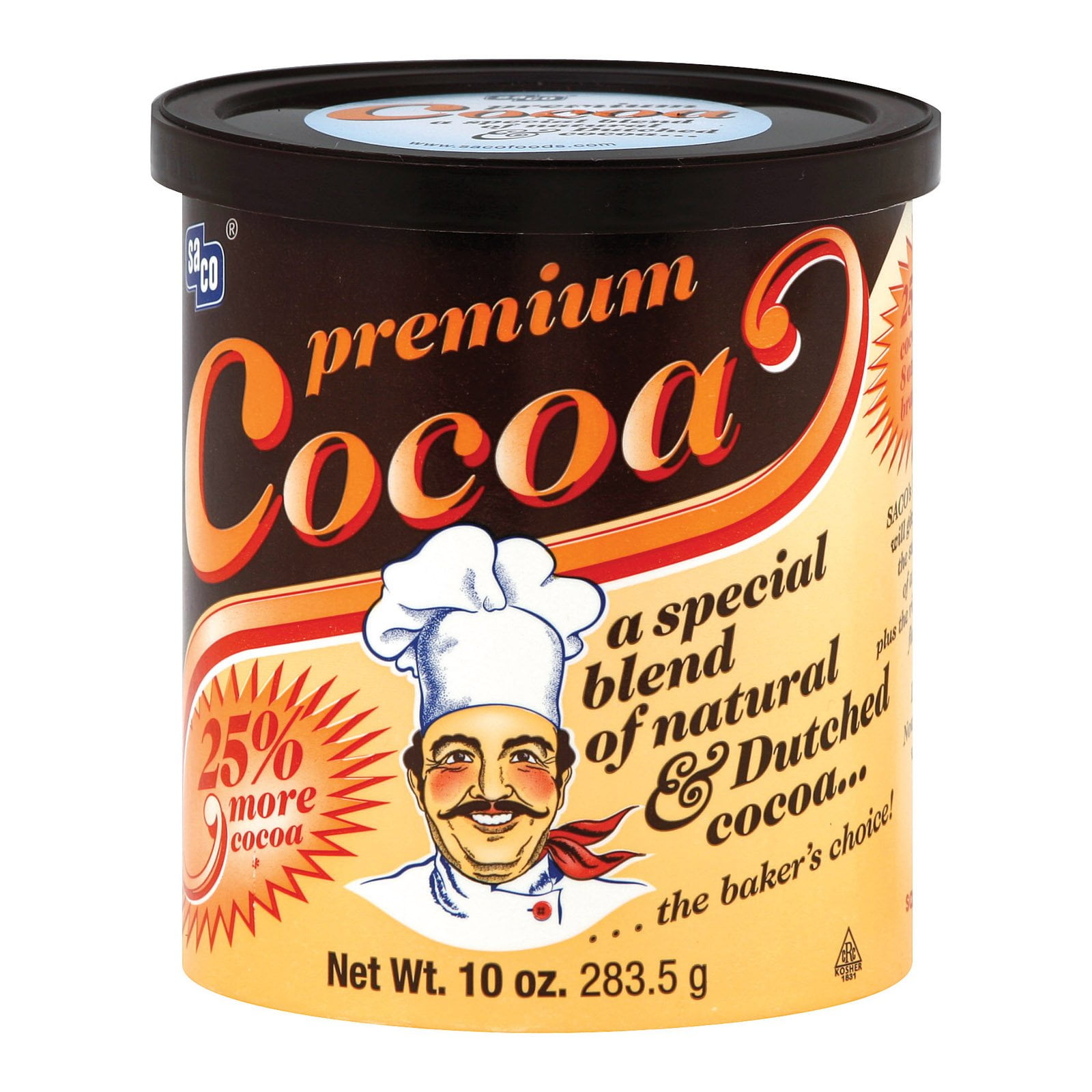 Saco Foods Premium SCH4 Cocoa, 10 oz - Walmart.com