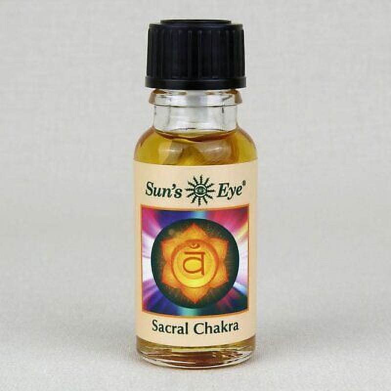 Sacral Chakra (Sensuality & Creativity), Sun's Eye Chakra Oil, 1/2 ...
