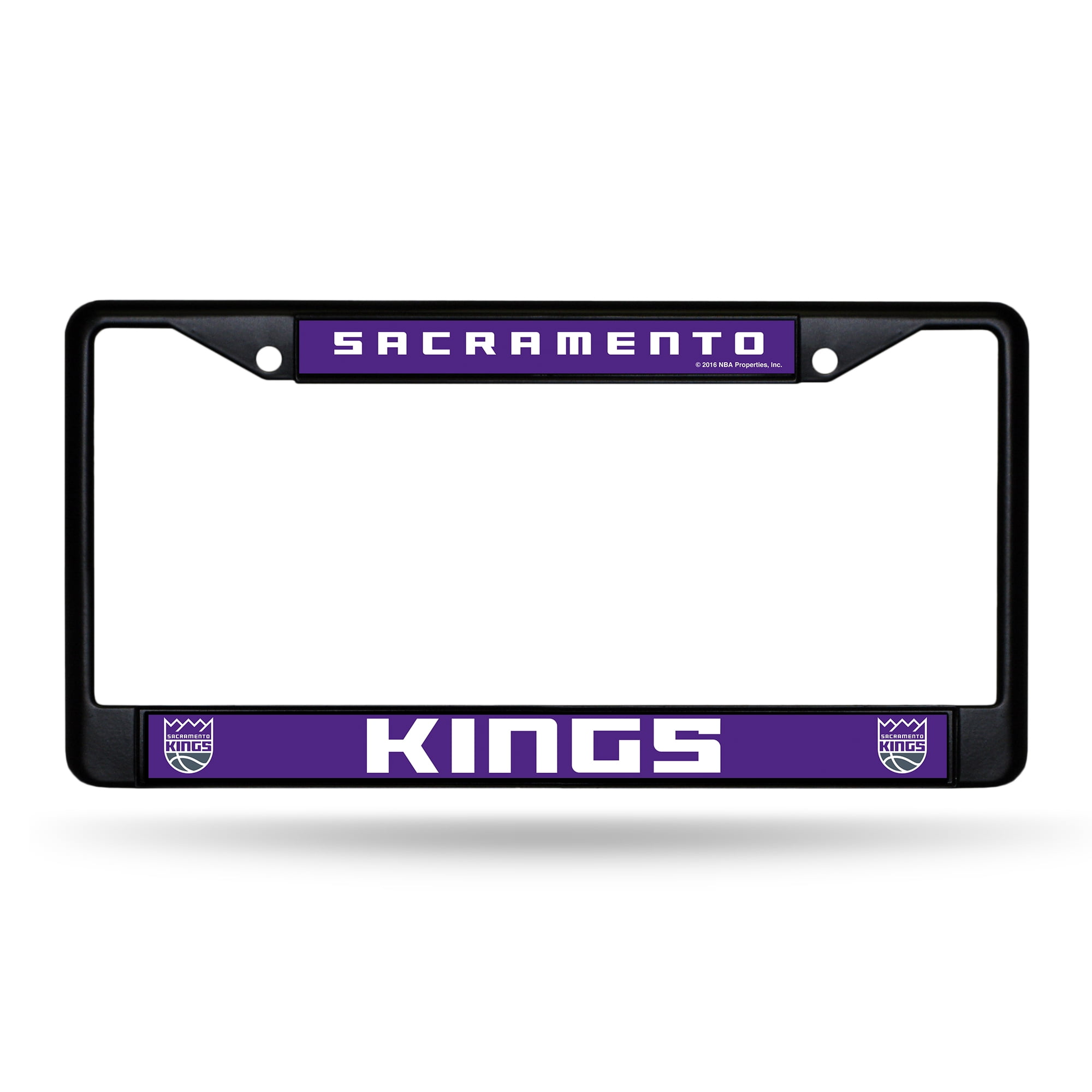Sacramento Basketball Kings Metal License Plate Frame - Standard 12 x 6 ...