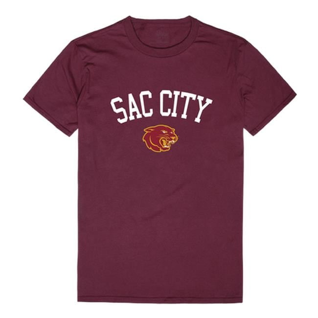 Sacramento City College Panthers Arch T-Shirt, Maroon - Large - Walmart.com