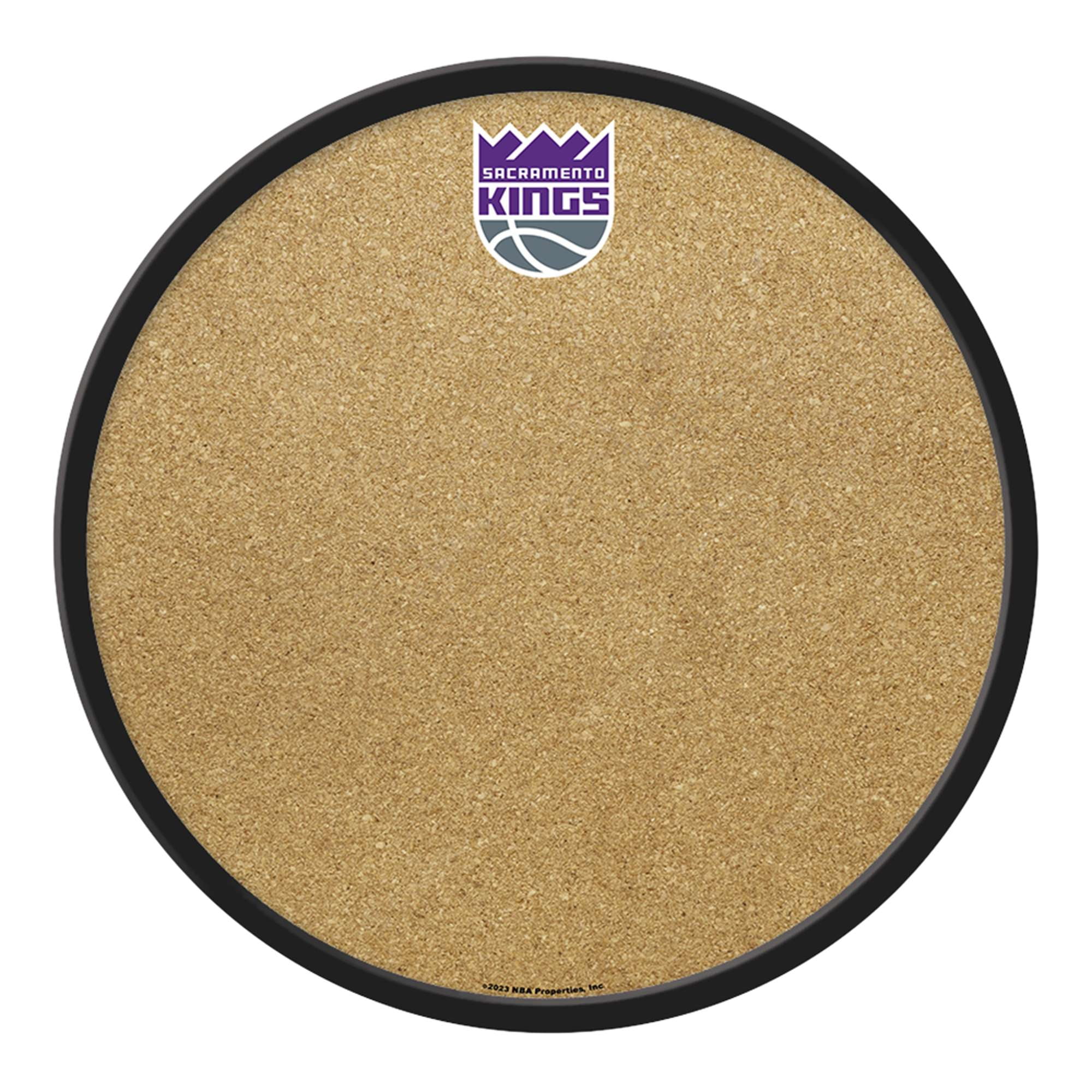 Sacramento Kings 17.5" Modern Disc Cork Board Wall Sign - Walmart.com