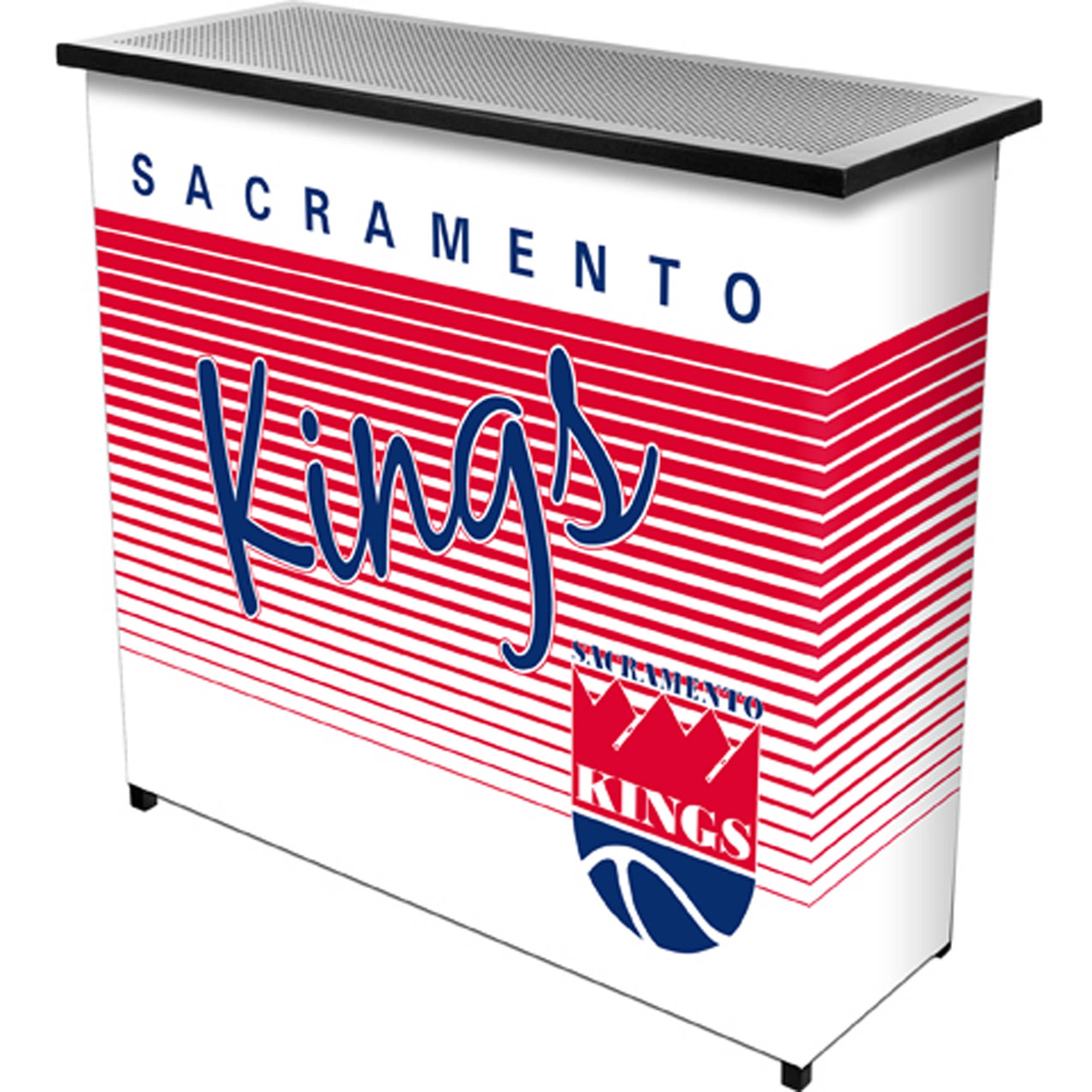 Sacramento Kings Hardwood Classics NBA Portable Bar with Carrying Case ...
