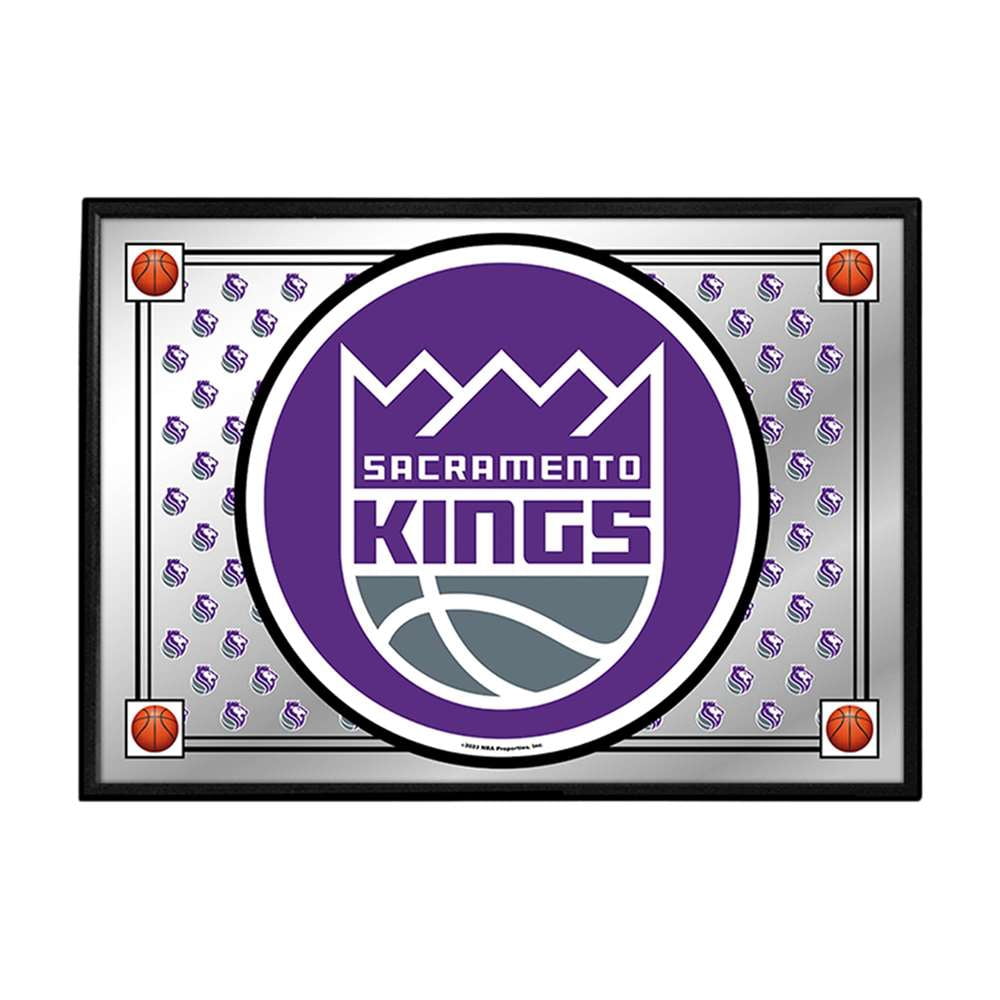 Sacramento Kings: Team Spirit - Framed Mirrored Wall Sign - Walmart.com
