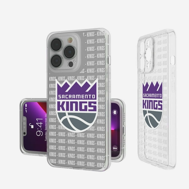 Sacramento Kings iPhone Clear Text Backdrop Design Case - Walmart.com