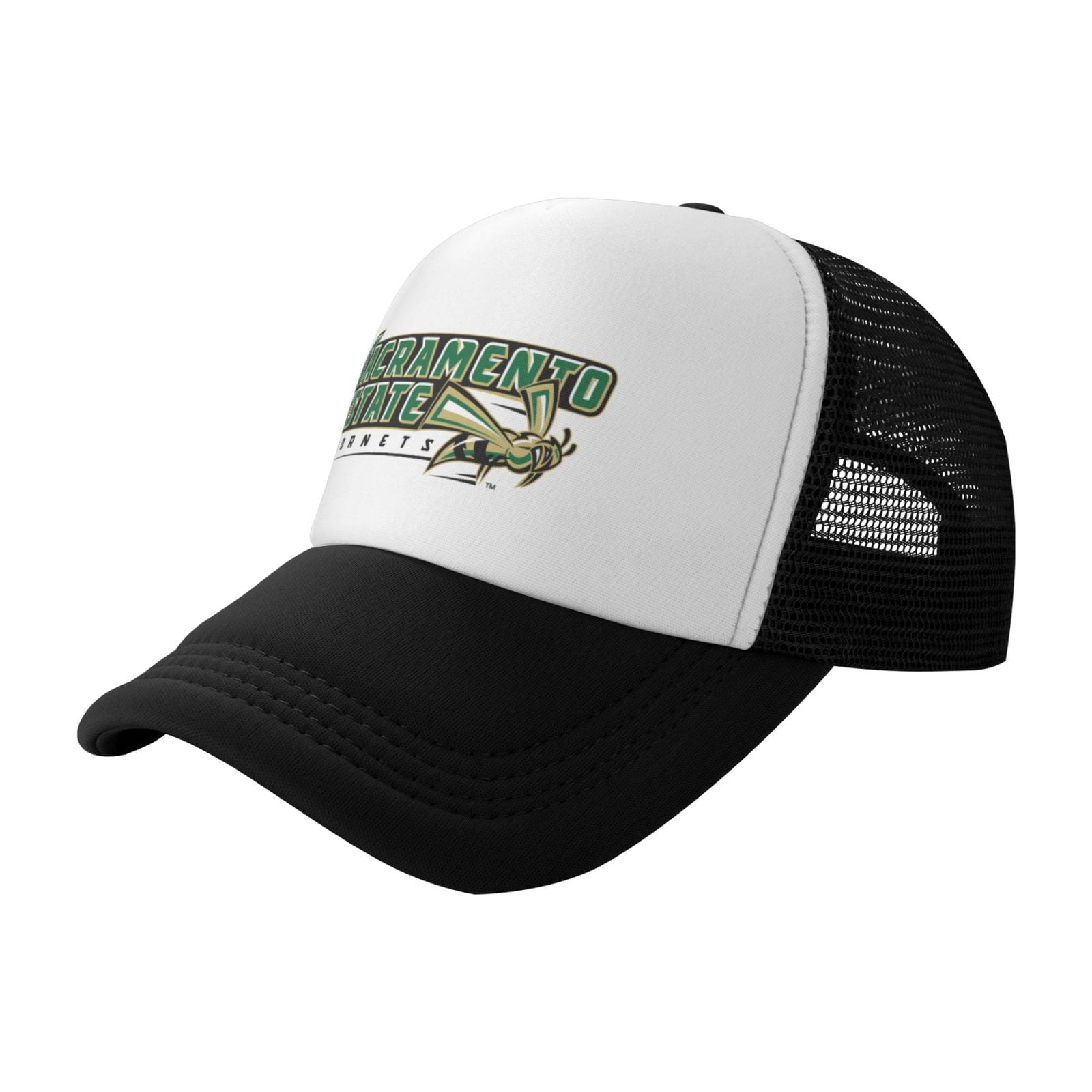 Sacramento State Hor-Nets Trucker Hats，Adjustable Comfortable Mesh ...