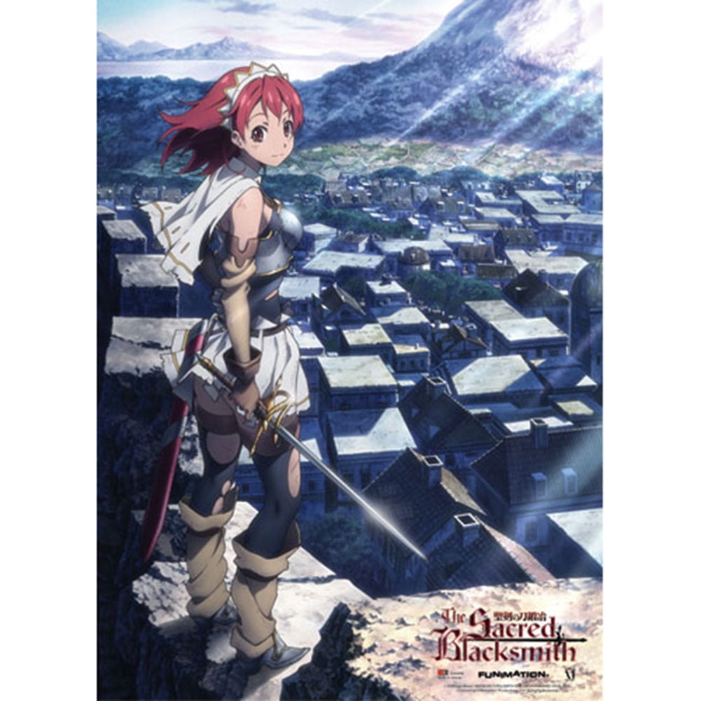 Sacred Blacksmith Cecily Wall Scroll - Walmart.com