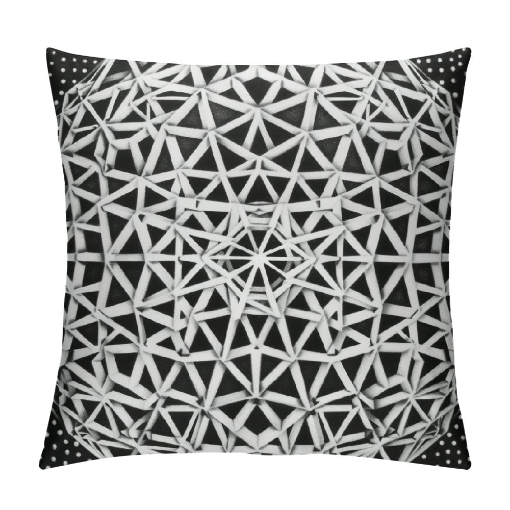 Sacred Geometry Pillow Cover, Luxury Throw Pillows for Sofa and Home ...
