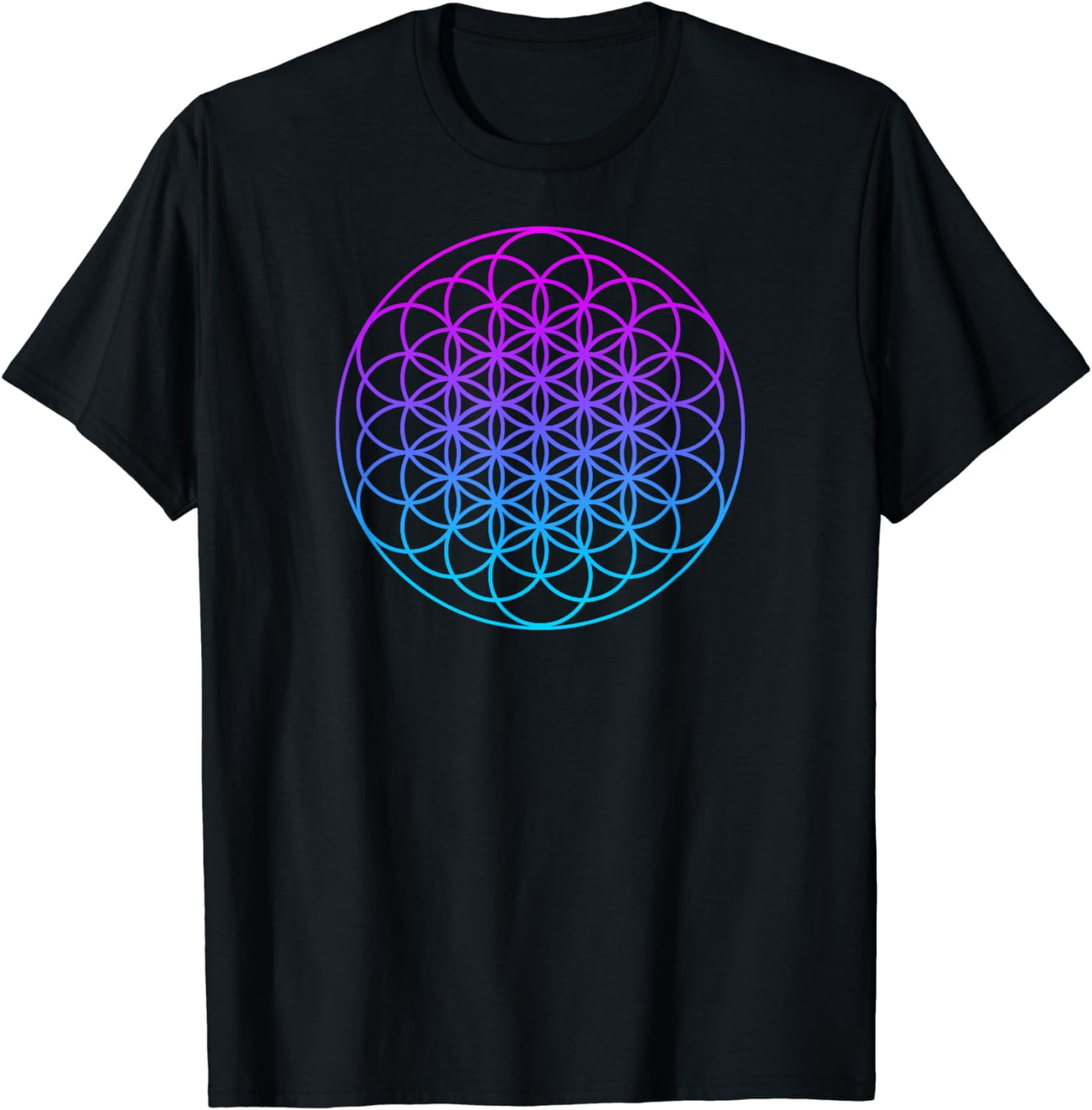 Sacred Geometry Shirt - Flower of Life Shirt T-Shirt - Walmart.com