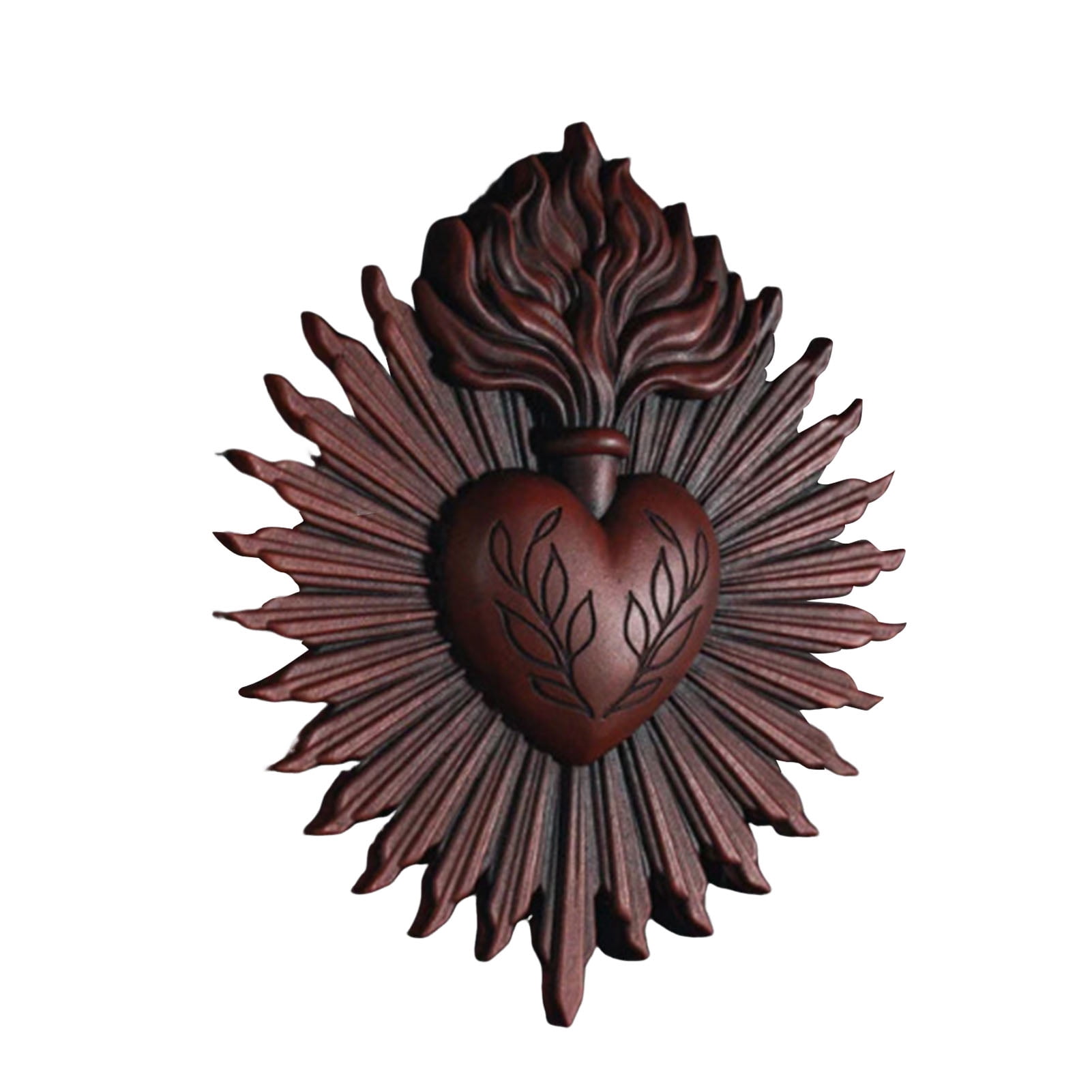 Sacred Heart Gothic Wall Plaque Home Decoration Prayer Stand Immaculate ...