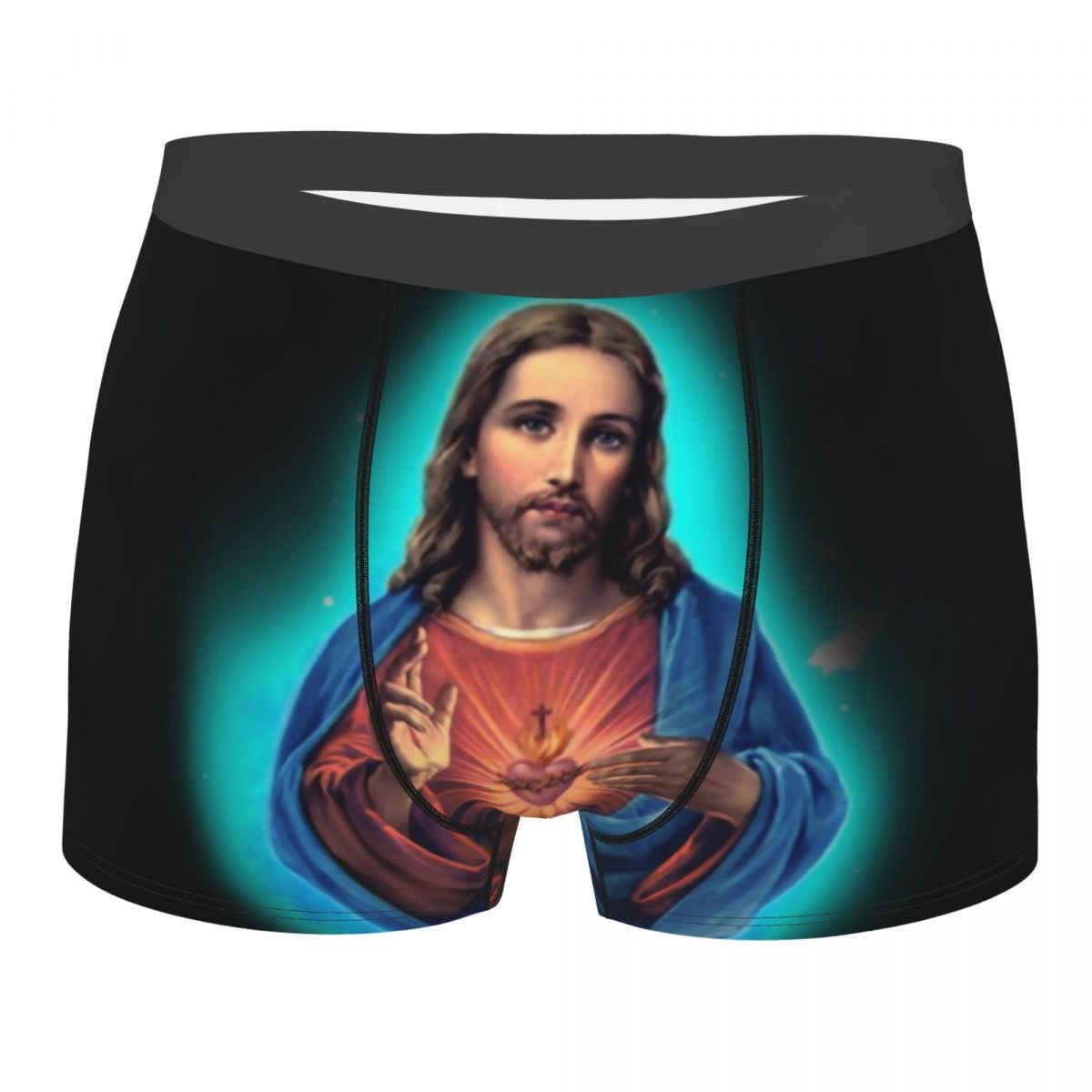 Sacred Heart Of Jesus Catholic Underwear Men Stretch Religion Christian ...