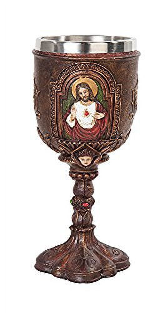 Sacred Heart of Jesus Goblet Religious Wine Christian - Walmart.com