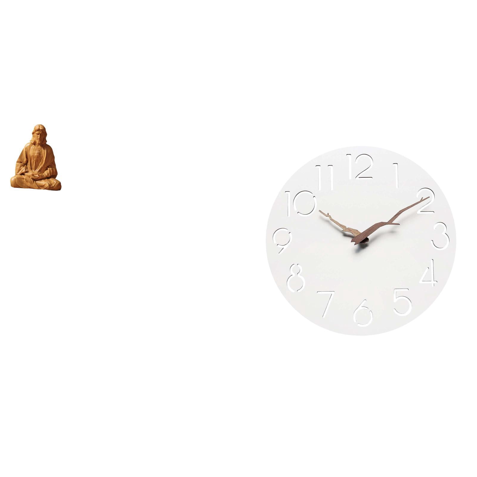 Sacred Heart of Jesus Statue Clock Figurine Resin and Fiberboard Design ...
