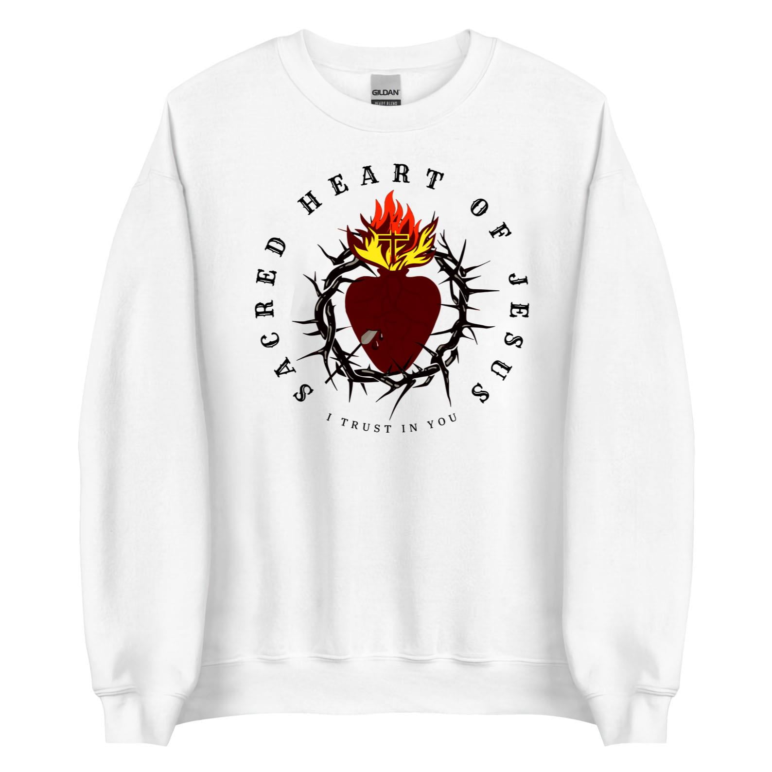 Sacred Heart of Jesus T-shirt for Men, Traditional Catholic Clothing ...