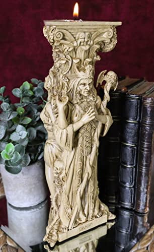 Sacred Moon Triple Goddess Maiden Expectant Mother Crone By Greek